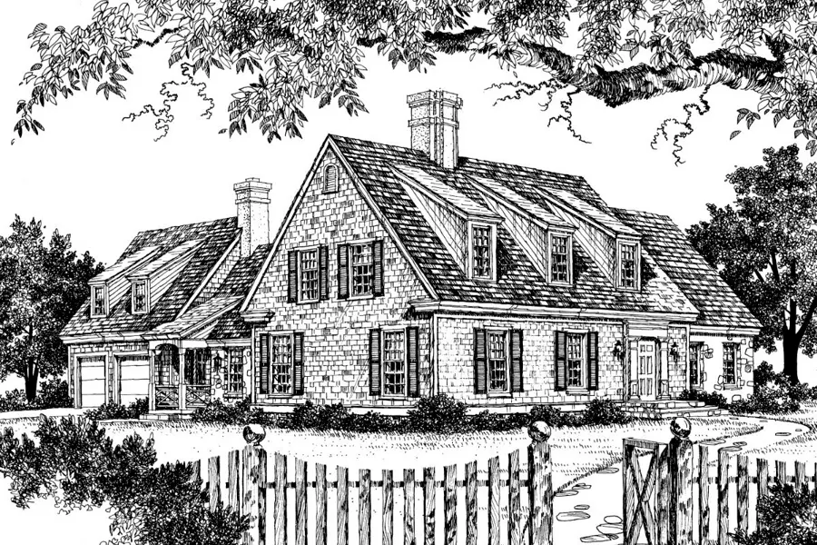 Stone Shingle House Plan | Southern Living House Plans